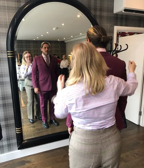 The Bespoke Tailoring Process