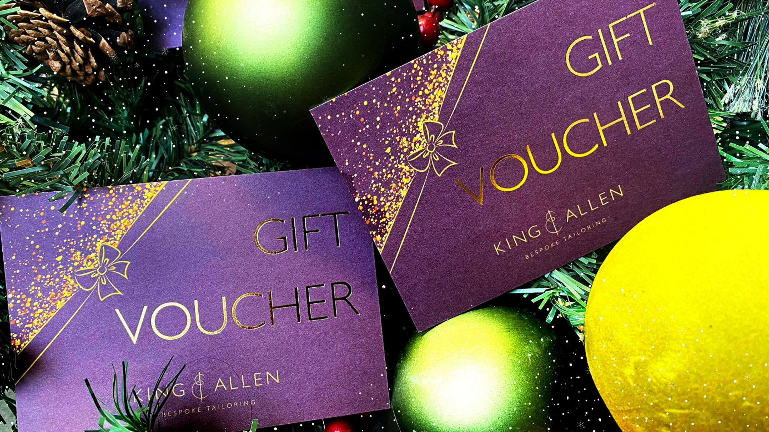 Bespoke Tailoring Gift Vouchers | King & Allen